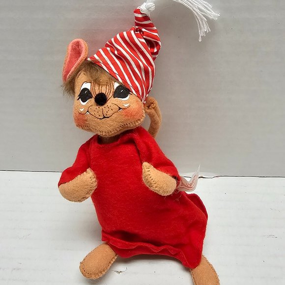 Annalee | Holiday | Rare Holiday Christmas 203 Annalee Mouse Santa Hat ...